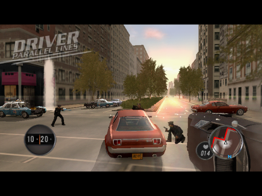 Driver: Parallel Lines PS2 Demo - Driver Madness